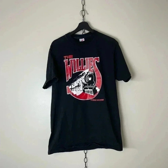 Vintage | Shirts | Vintage The Willies 39 Power Country Radio Train ...